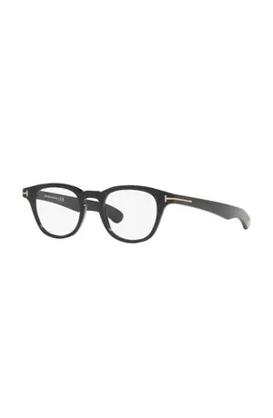 TOM FORD Full Rim Round Eyeglasses - Black