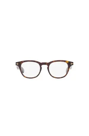 TOM FORD 47mm Round Optical Eyeglasses - Tortoise