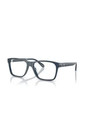 Ralph Lauren 54mm Rectangle Optical Glasses - Blue