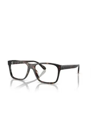 Ralph Lauren 54mm Rectangle Optical Glasses - Tortoise