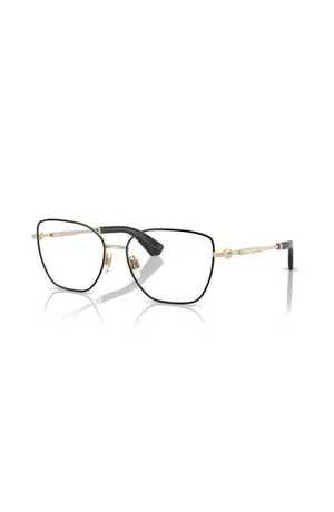Burberry 54mm Cat Eye Optical Glasses - Black