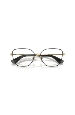 Burberry 54mm Cat Eye Optical Glasses - Black