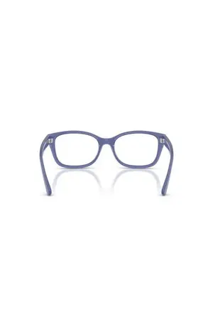 Ralph Lauren 53mm Rectangle Optical Glasses - Blue