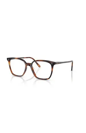 Oliver Spencer 50mm Square Full Rim Eyeglasses - Tortoise