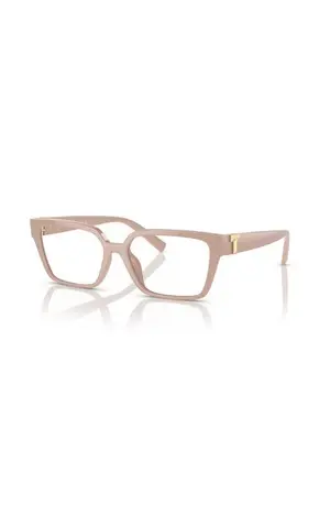 Tiffany & Co. 53mm Rectangle Optical Glasses Pink