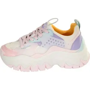 BUFFALO BOOTS Platform Trail Sneakers - Pastel Multi
