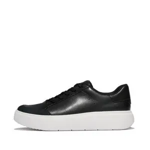 Fitflop Rtg Leather/suede Sneakers - Black