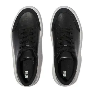 Fitflop Rtg Leather/suede Sneakers - Black