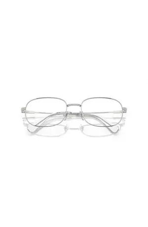 SWAROVSKI Rectangle Optical Glasses - Silver