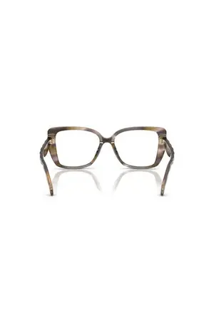 Tory Burch 53mm Square Optical Glasses