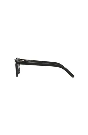 Saint Laurent 50mm Round Eyeglasses - Black
