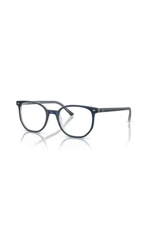 Ray-ban 48mm Irregular Eyeglasses - Blue
