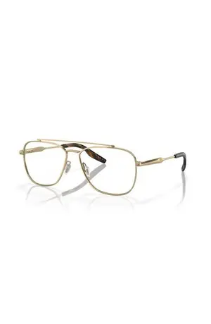 COSTA 55mm Pilot Eyeglasses - Gold