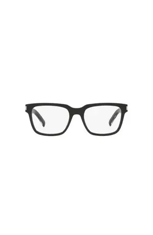 Saint Laurent 54mm Square Optical Glasses - Black
