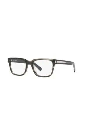 Saint Laurent 54mm Square Optical Glasses - Tortoise
