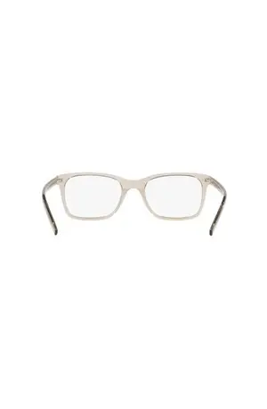 Saint Laurent 54mm Rectangle Optical Glasses - Brown
