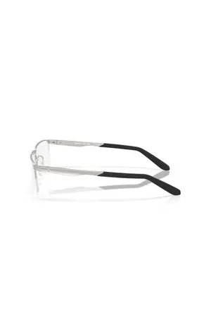 COSTA 55mm Rectangle Optical Glasses - Silver