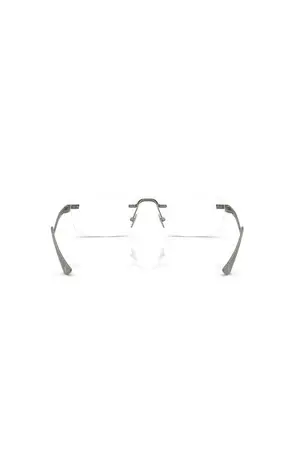 FERRARI 56mm Rectangle Optical Glasses - Grey