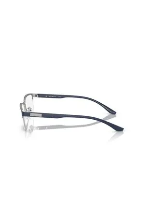 Emporio Armani 55mm Rectangle Eyeglasses