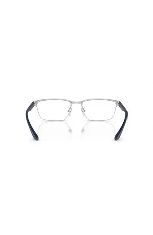 Emporio Armani 55mm Rectangle Eyeglasses
