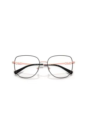 Michael Kors 56mm Full Rim Square Eyeglasses