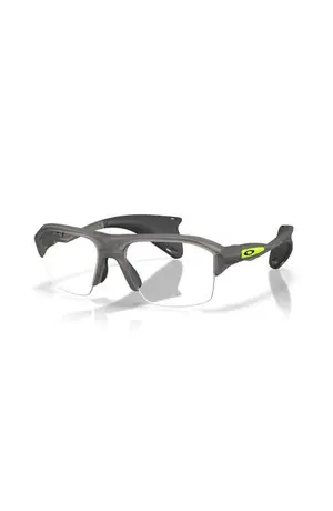Oakley 60mm Rectangle Eyeglasses - Grey