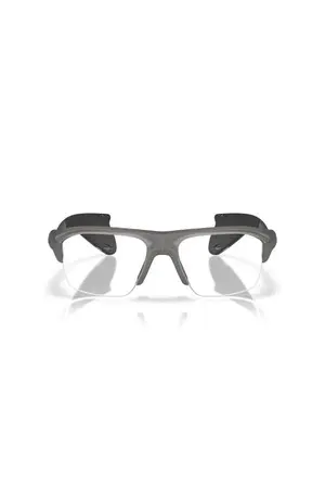 Oakley 60mm Rectangle Eyeglasses - Grey