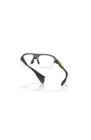 Oakley 60mm Rectangle Eyeglasses - Grey