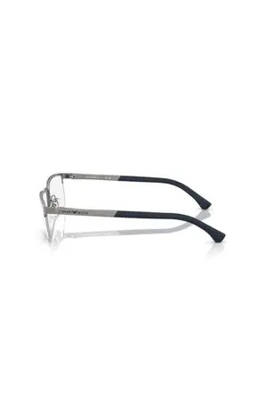 Emporio Armani Rectangle Eyeglasses - Grey