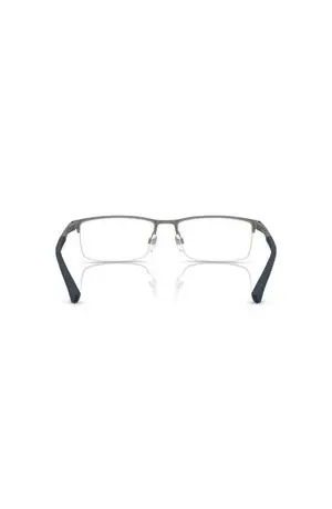 Emporio Armani Rectangle Eyeglasses - Grey