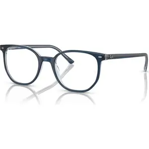 Ray-ban 50mm Irregular Eyeglasses - Blue