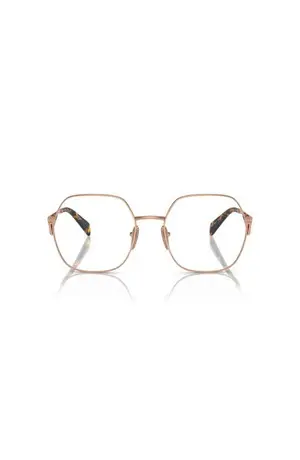 Prada 56mm Irregular Eyeglasses