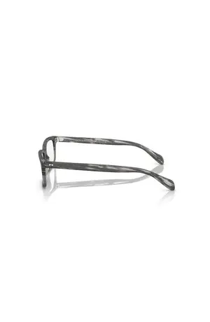 Oliver Spencer 51mm Rectangle Optical Glasses - Grey