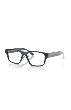 FERRARI 56mm Rectangle Eyeglasses - Grey
