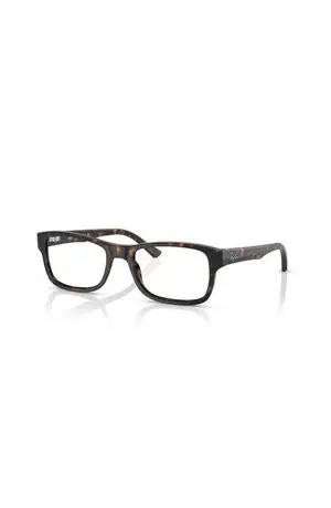 Ray-ban 50mm Square Eyeglasses - Tortoise