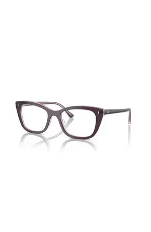 Ray-ban 50mm Rectangle Eyeglasses