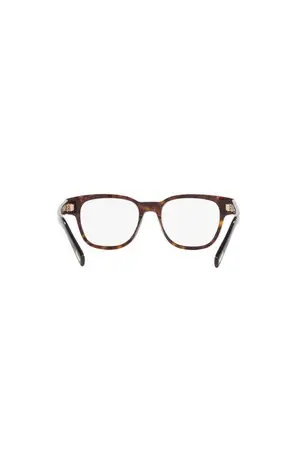 TOM FORD 50mm Full Rim Square Eyeglasses - Tortoise