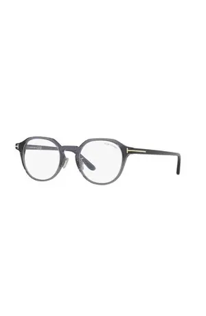TOM FORD 51mm Round Eyeglasses - Grey