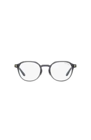 TOM FORD 51mm Round Eyeglasses
