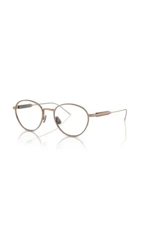 Brunello Cucinelli 50mm Phantos Optical Glasses - Pink