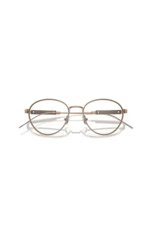 Brunello Cucinelli 50mm Phantos Optical Glasses - Pink