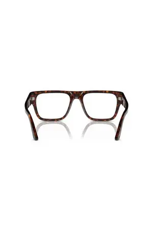 Persol 55mm Square Full Rim Optical Glasses