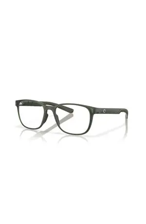 COSTA 51mm Rectangle Full Rim Optical Glasses - Green