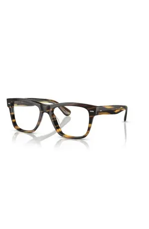 Oliver Spencer 51mm Rectangle Optical Glasses - Tortoise
