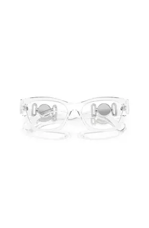 Versace Cat Eye Optical Glasses - Transparent