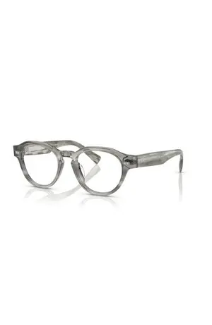 Brunello Cucinelli 49mm Phantos Optical Glasses - Grey