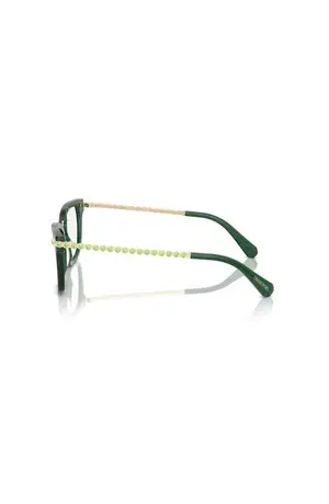 SWAROVSKI 52mm Square Optical Glasses - Green