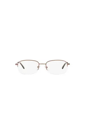 SFEROFLEX Rectangle Semi Rim Eyeglasses - Copper
