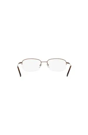 SFEROFLEX Rectangle Semi Rim Eyeglasses - Copper