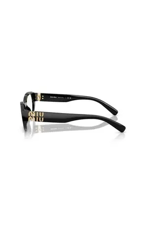 Miu Miu Irregular Acetate Eyeglasses
